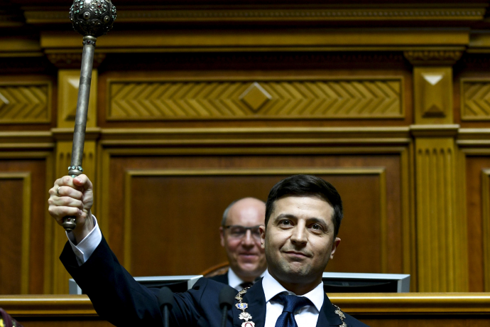 Volodymyr Zelenskyy took the oath of office of the President of Ukraine ...