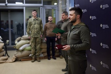 Meeting of the President with the servicemen of the State Service of ...