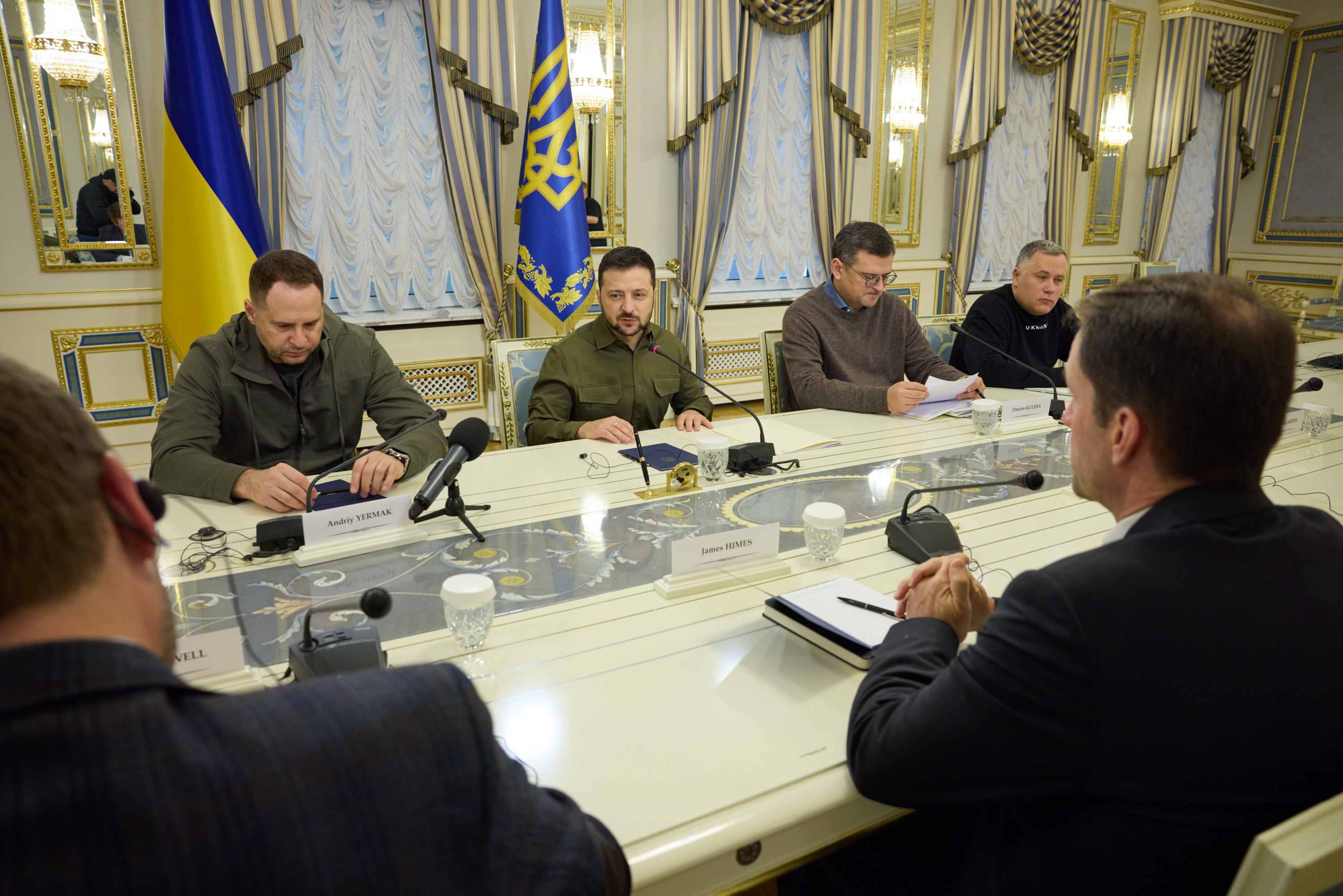 Volodymyr Zelenskyy met with the delegation of the House of ...