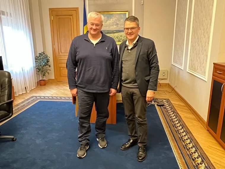 Andriy Sybiha met with the deputy of the Bundestag from the CDU/CSU ...