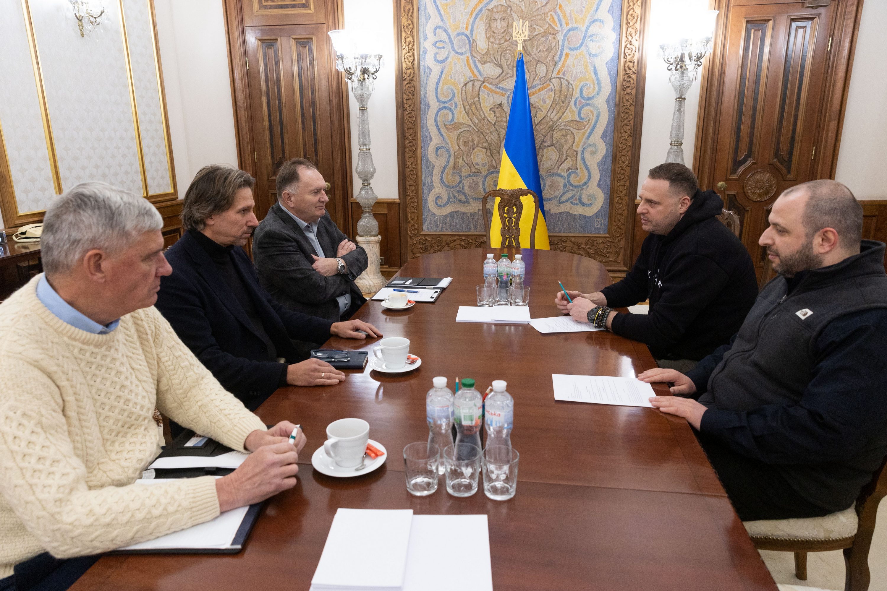 Andriy Yermak discussed ways to implement the Ukrainian Peace Formula ...