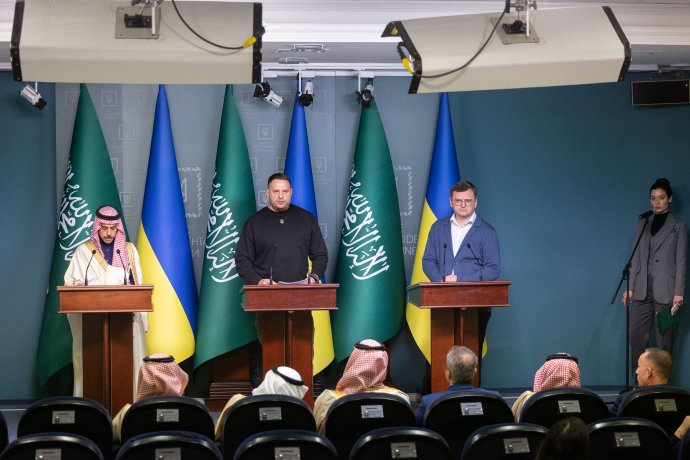 We count on Saudi Arabia's support for the Ukrainian Peace Formula ...