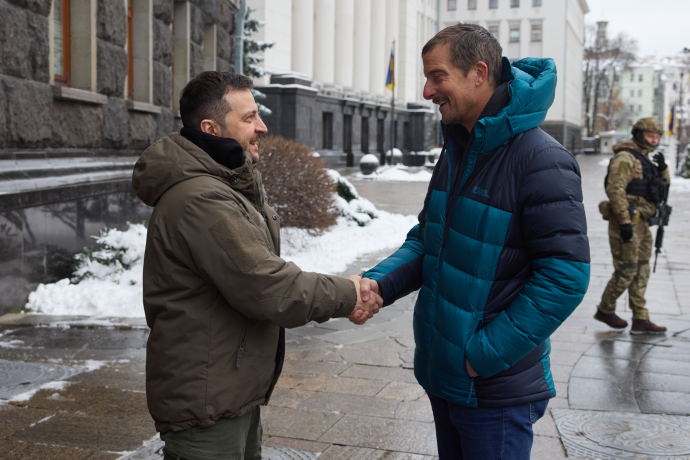 Знаменитий британський мандрівник Беар Гріллз як амбасадор United24 просуватиме напрям