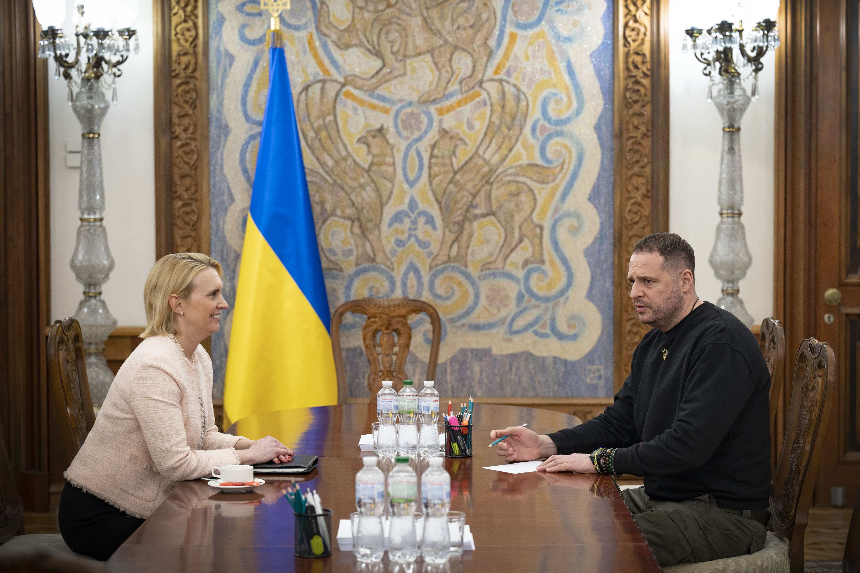 Head of the President's Office met with the U.S. Ambassador to Ukraine ...