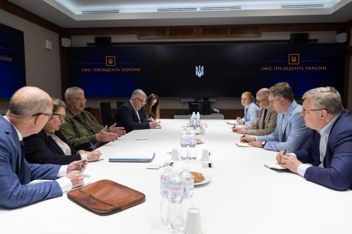 Andriy Sybiha met with the heads of the embassies of the Baltic States ...