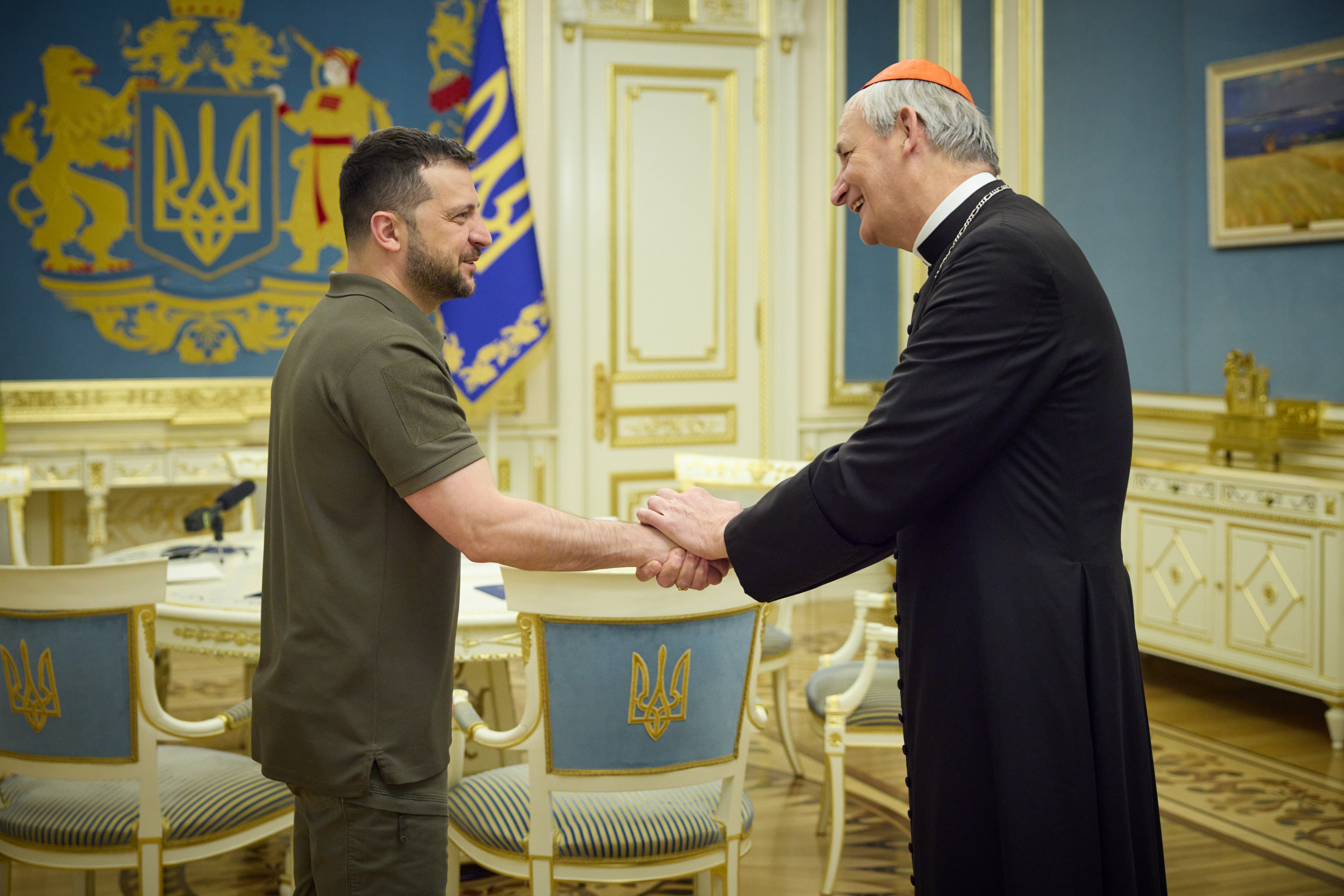 President of Ukraine met with Special Envoy of Pope Francis — Official ...