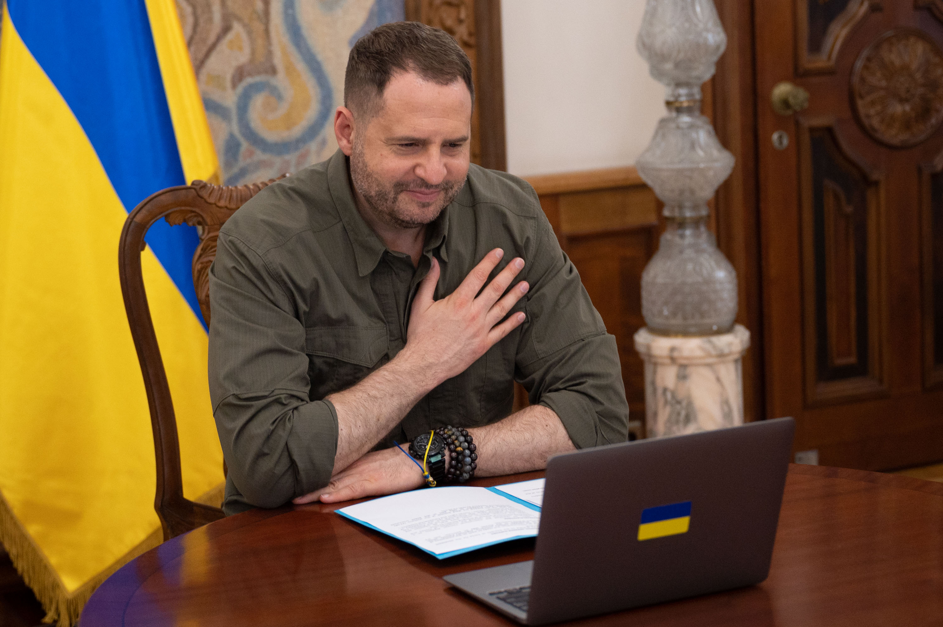 Andriy Yermak had a conversation with the Director of the National ...