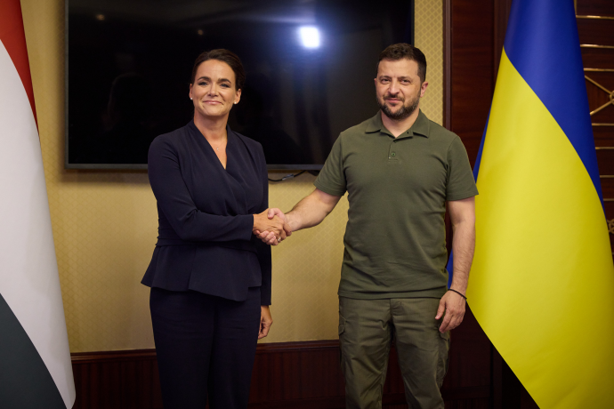 President of Ukraine met with the President of Hungary — Official ...