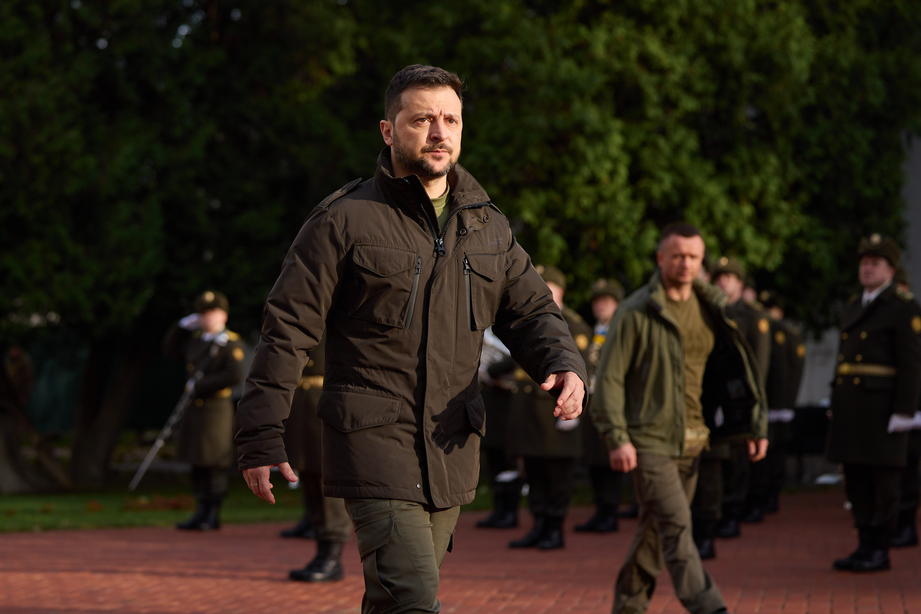 The President of Ukraine accepted the credentials from the newly ...