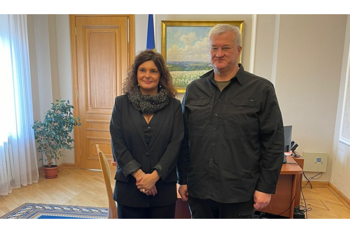 Andrii Sybiha met with the Chief of Mission of the International ...