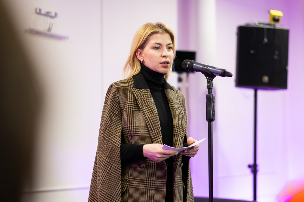 Olena Zelenska at the launch of the nationwide campaign "Take a Step ...