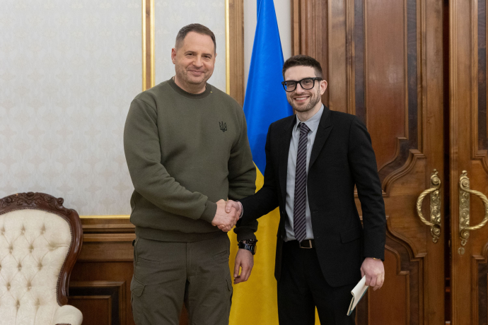 Andriy Yermak met with Alexander Soros — Official website of the ...