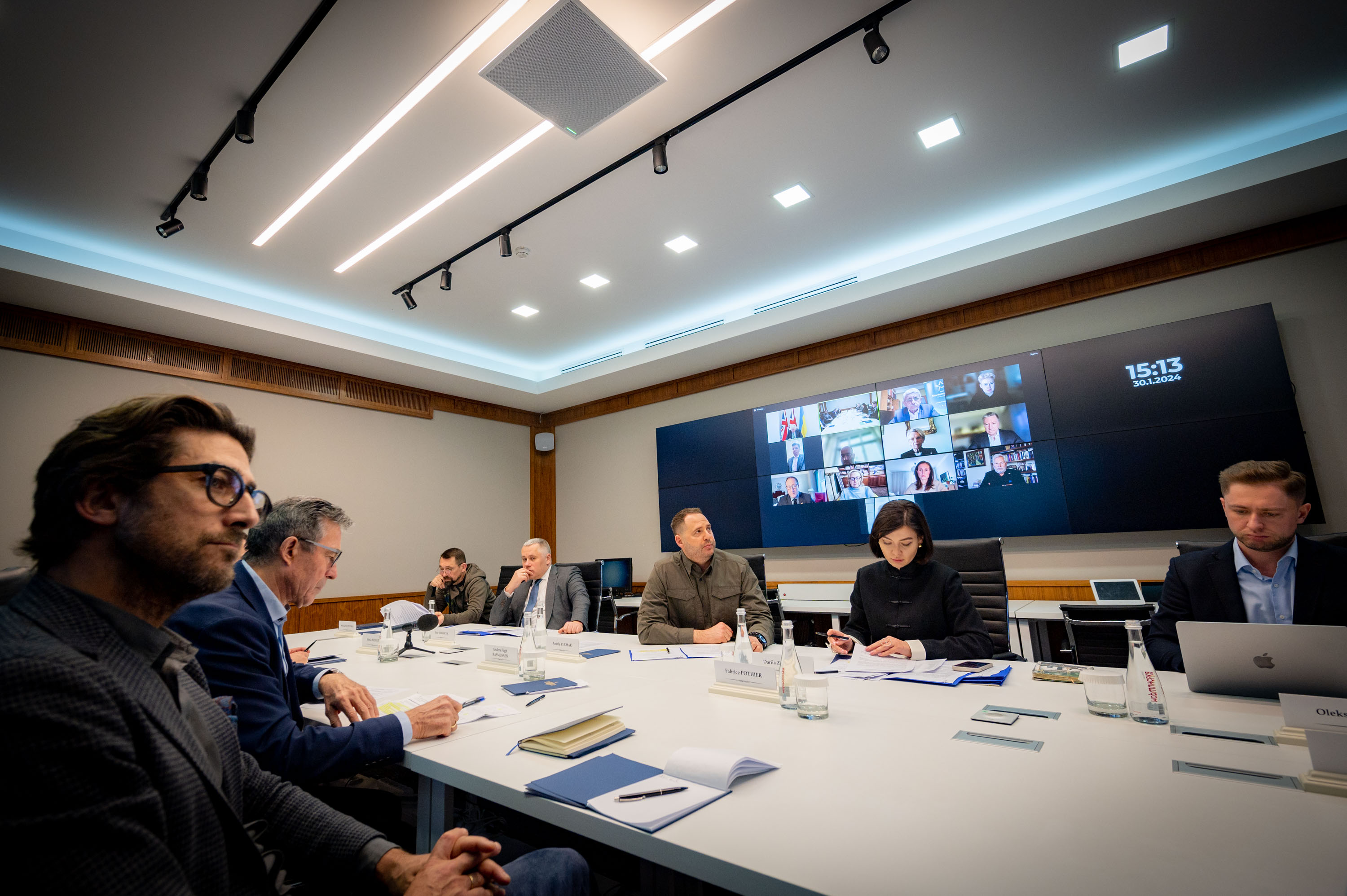 Andriy Yermak and Anders Fogh Rasmussen launched the International Task ...