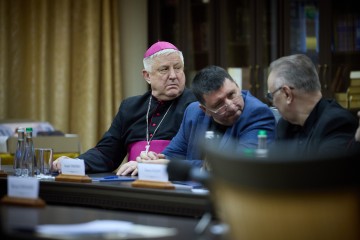 President's meeting with representatives of Protestant and Roman ...