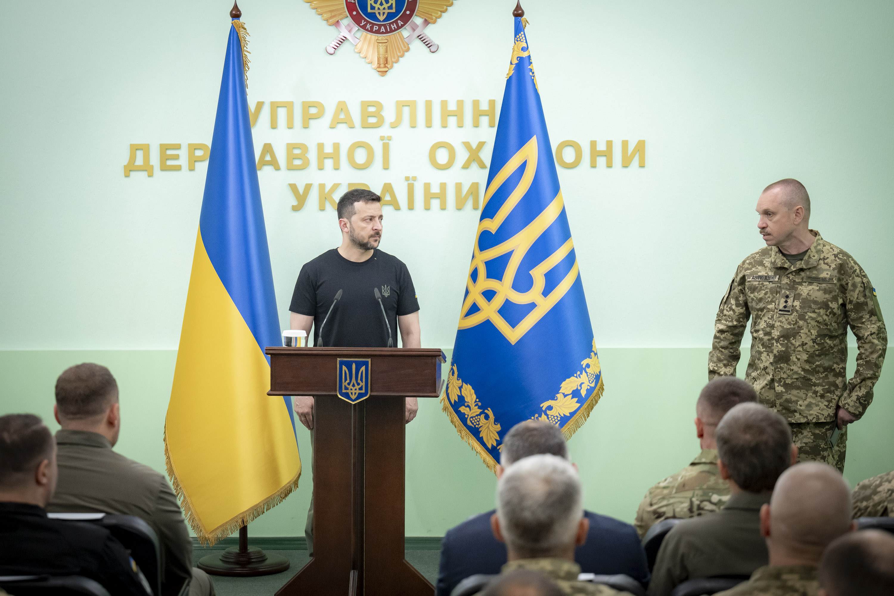 The President Introduced the New Head to the Staff of the Department of ...