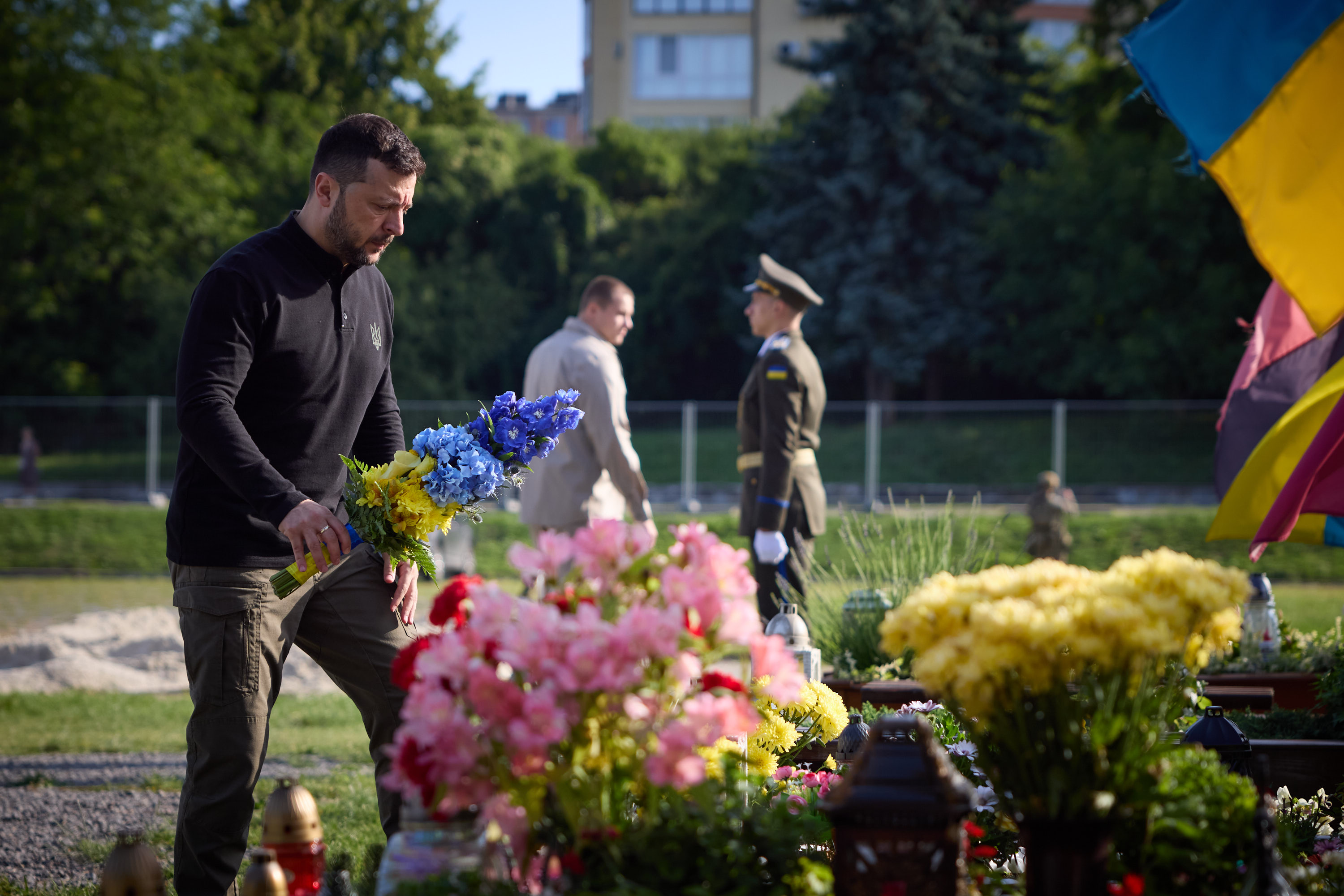 The President Honored the Memory of Fallen Defenders of Ukraine at ...