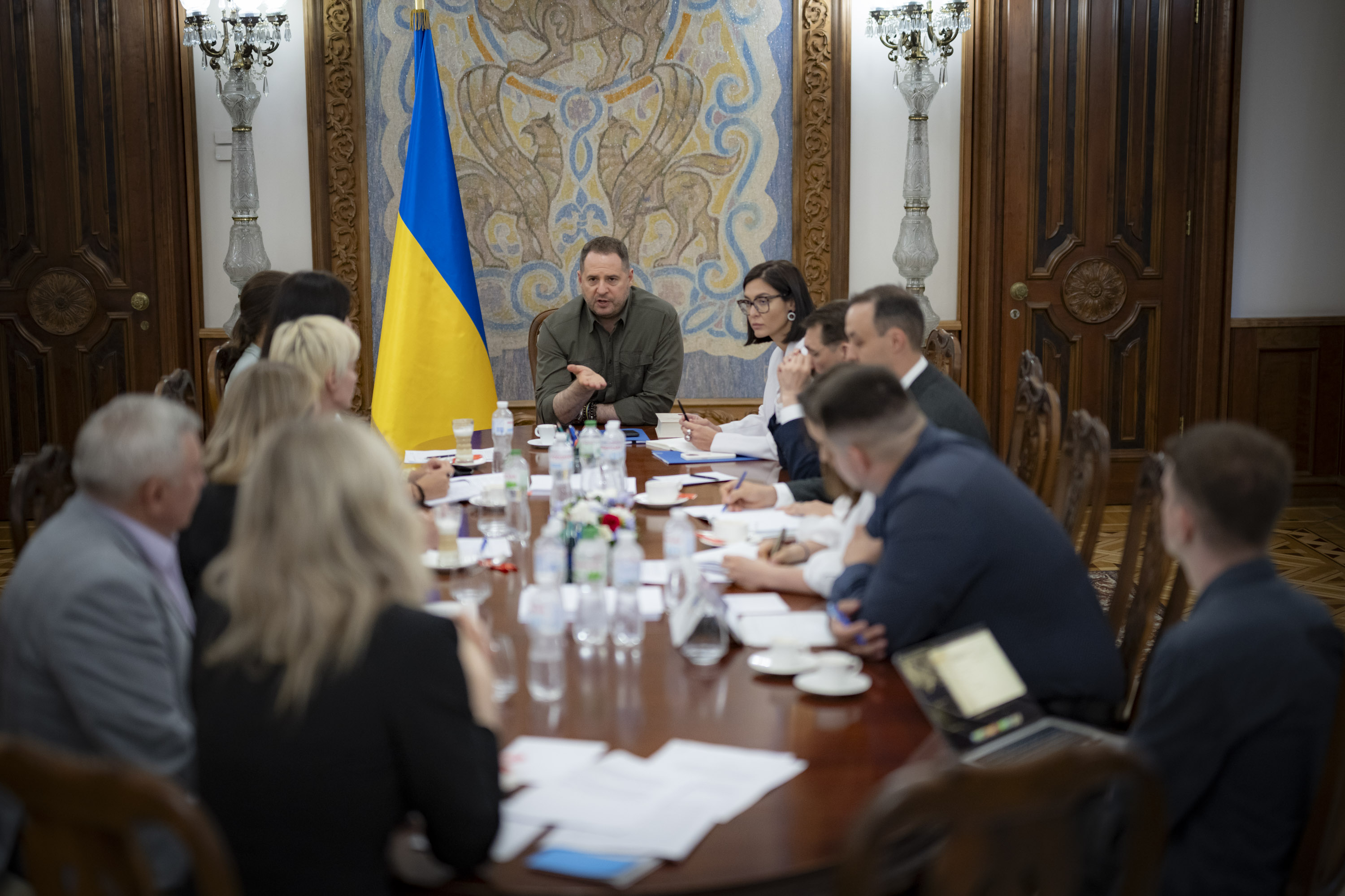 Andriy Yermak Discussed with Civil Society Representatives ...