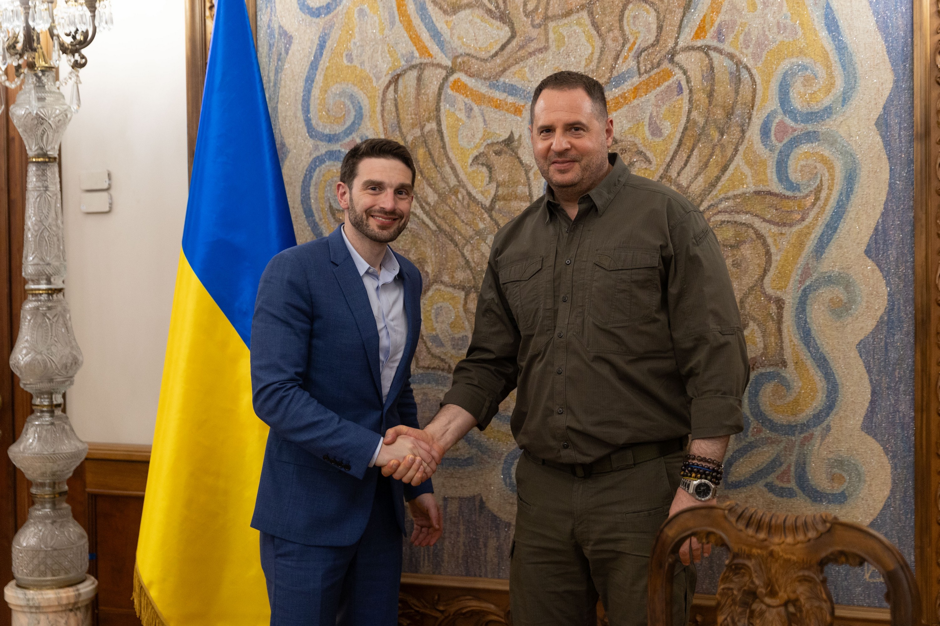 Andriy Yermak Met with Alexander Soros — Official website of the ...