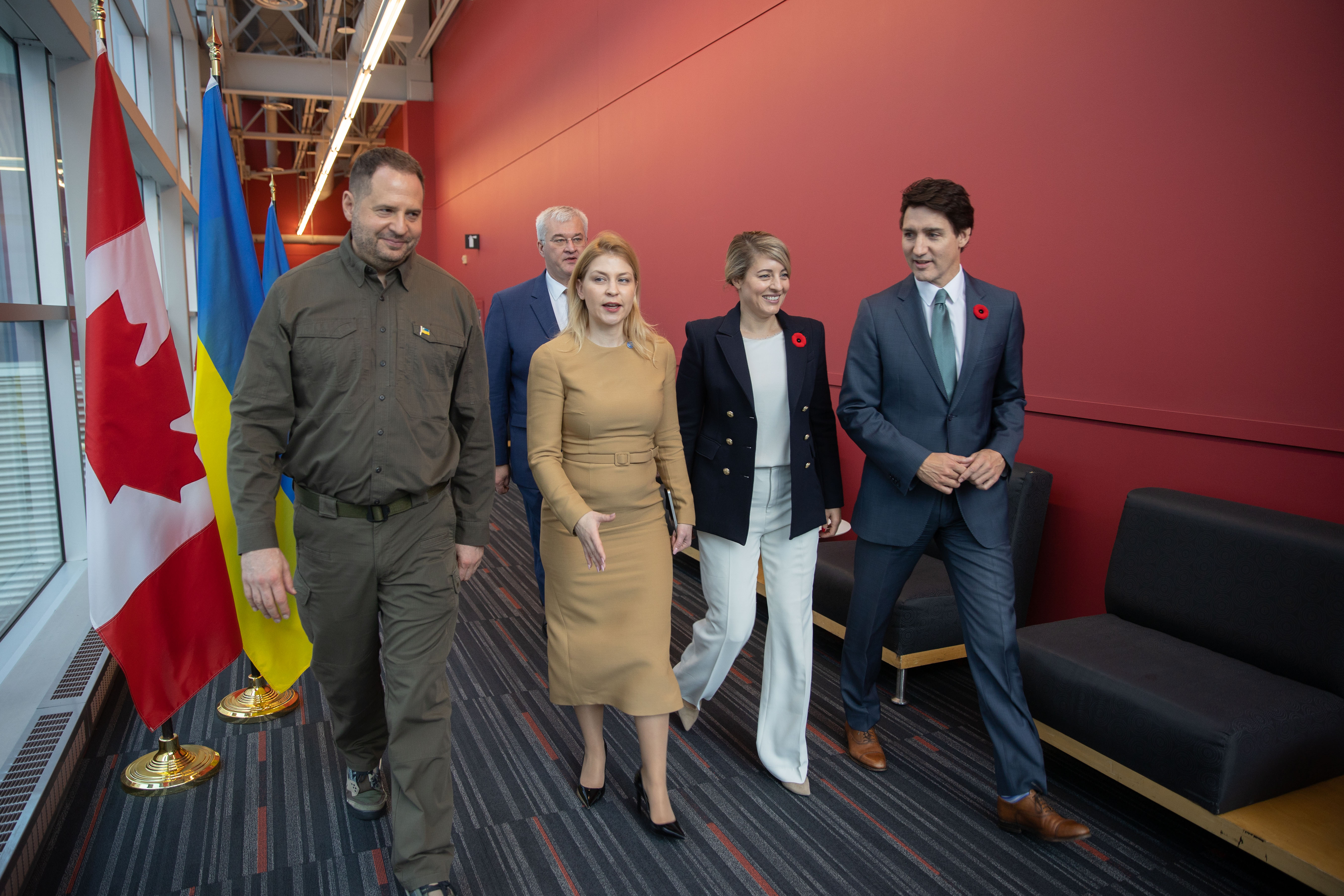 The Ukrainian Delegation Presented the Victory Plan to Canadian Prime ...
